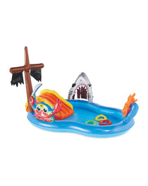 Summer Waves Pirate Ship Water Play Centre - 89L – 123 Pools